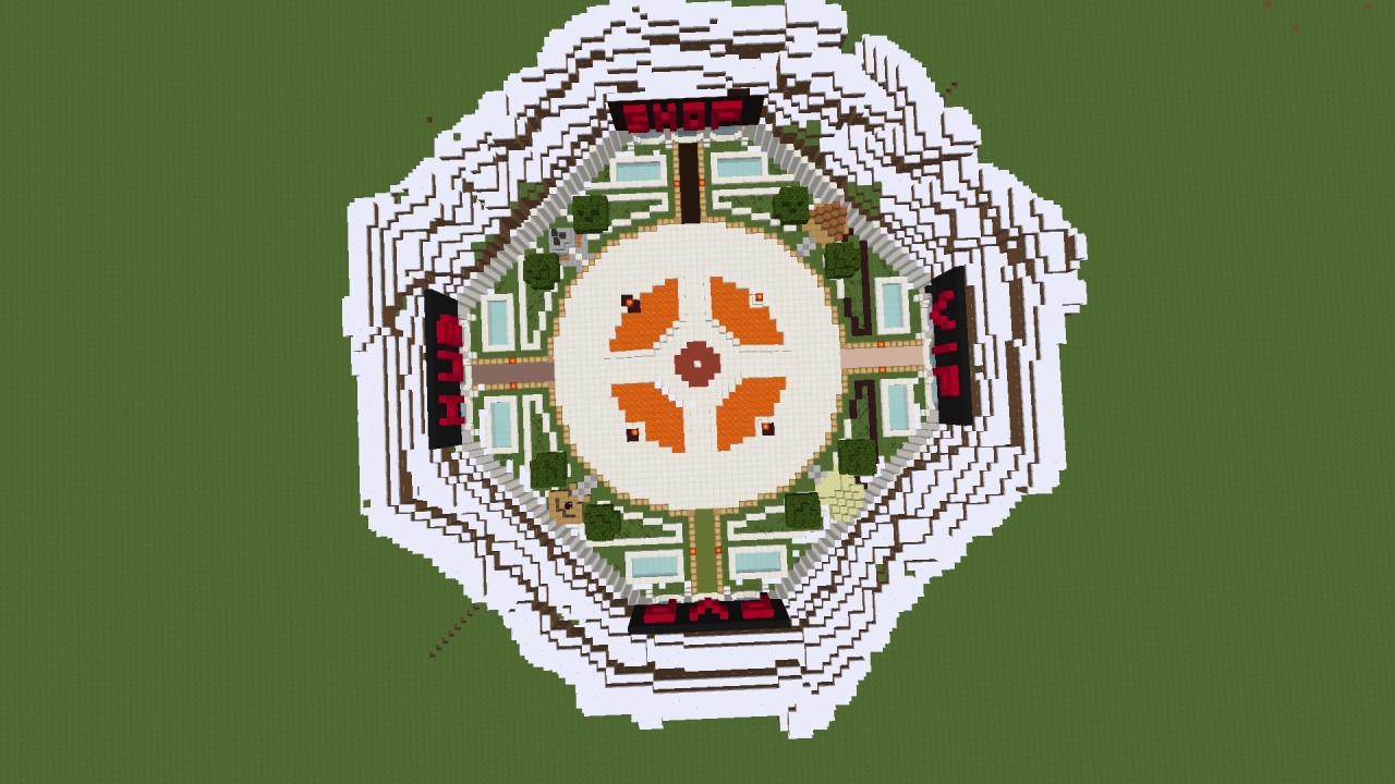Spawn Mondo Fazioni Minecraft Map