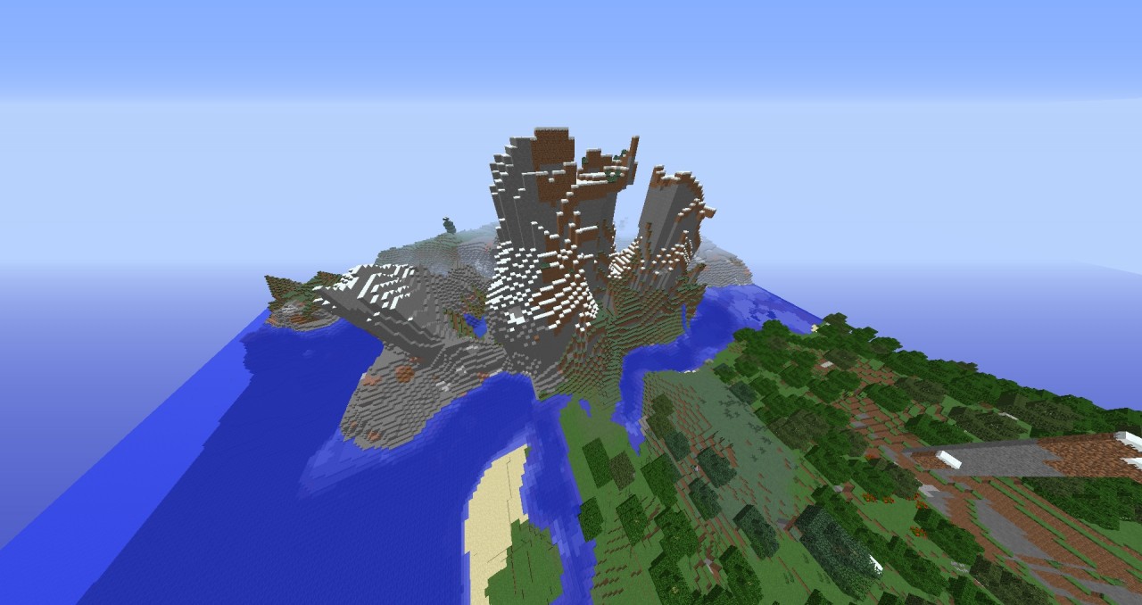 °ѕhüshî ° Cool Seed for snapshot (Map comes with Horses!) Minecraft Map