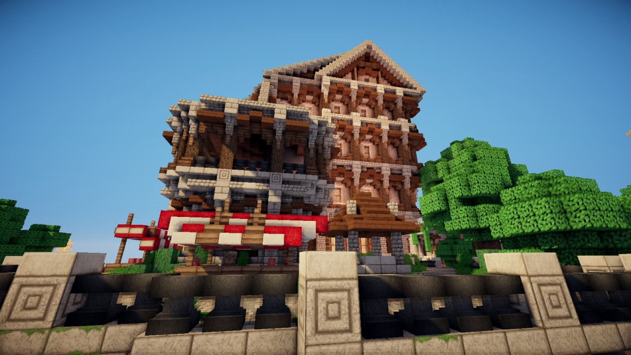 Medieval Town [WoK] Minecraft Map