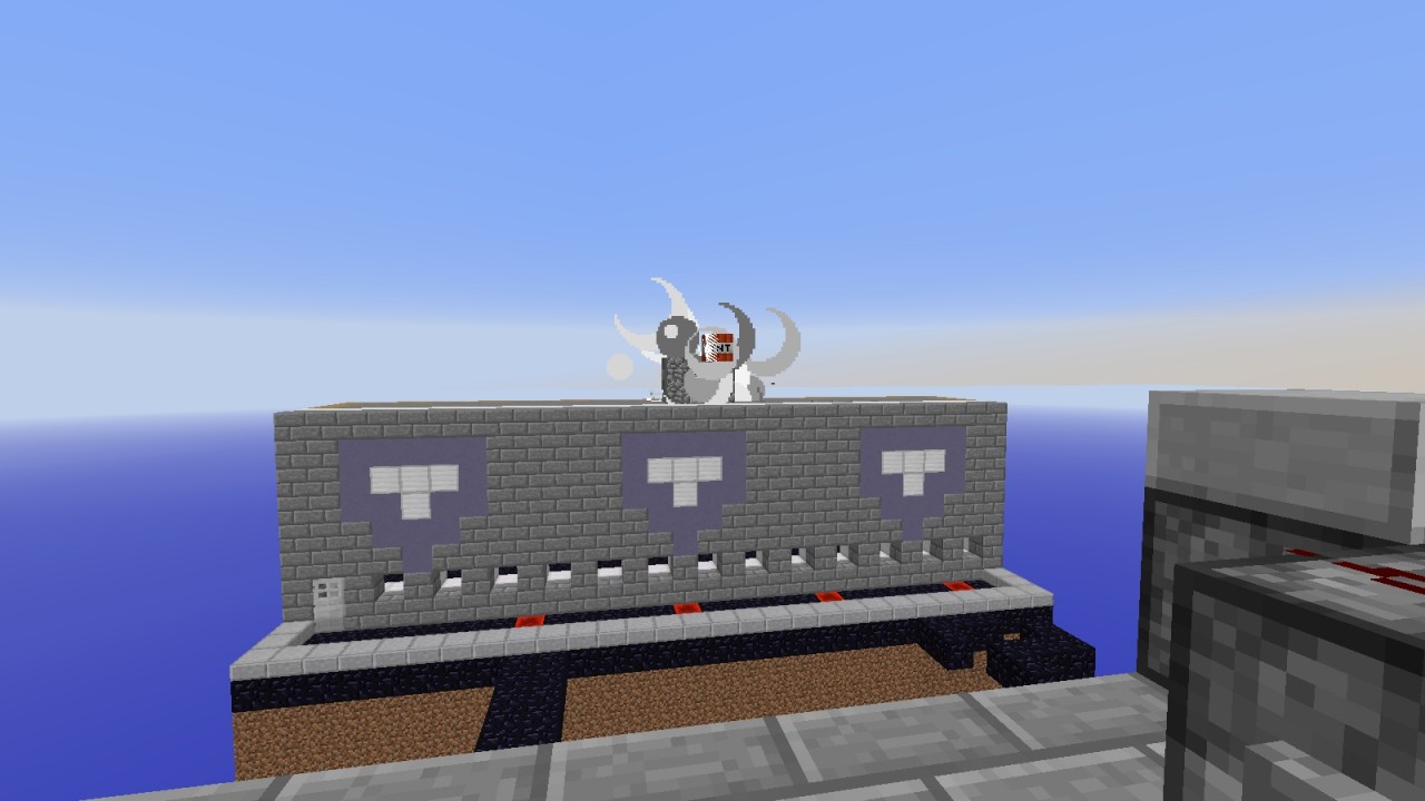 TNT War four player PVP with TNT Minecraft Map