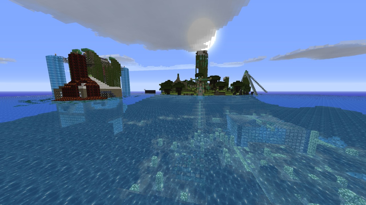 The Lonely Island Minecraft Map