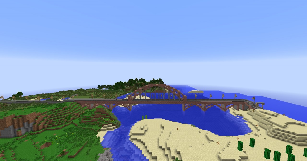 Arch Bridge Minecraft Map