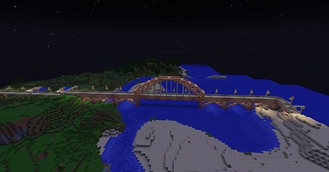 Arch Bridge Minecraft Map