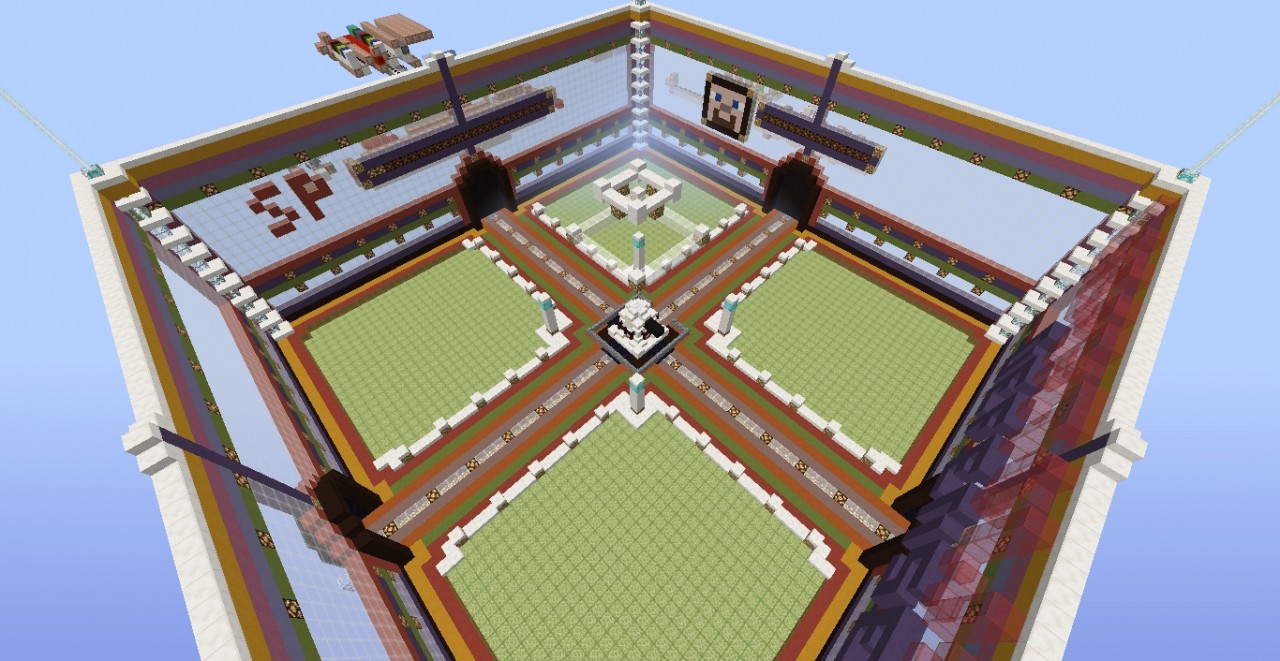 Laser tower defense Minecraft Map