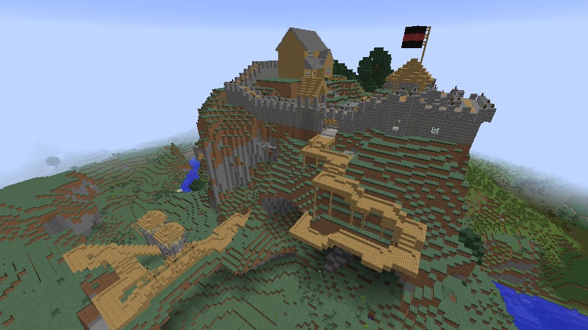 House on a Hill Minecraft Map