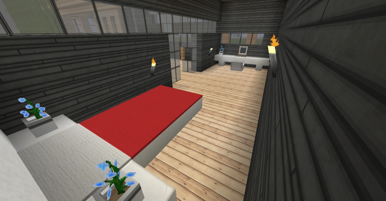 Modern House Minecraft Map