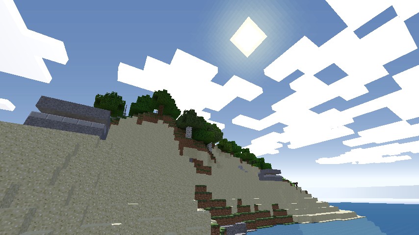 Small Military Island outpost Minecraft Map