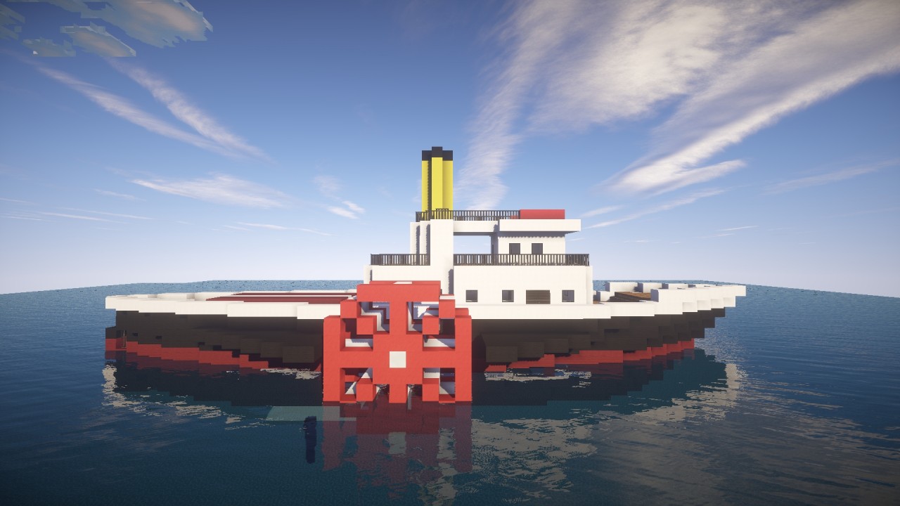 Paddle Steamer Minecraft Map