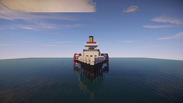 Paddle Steamer Minecraft Map
