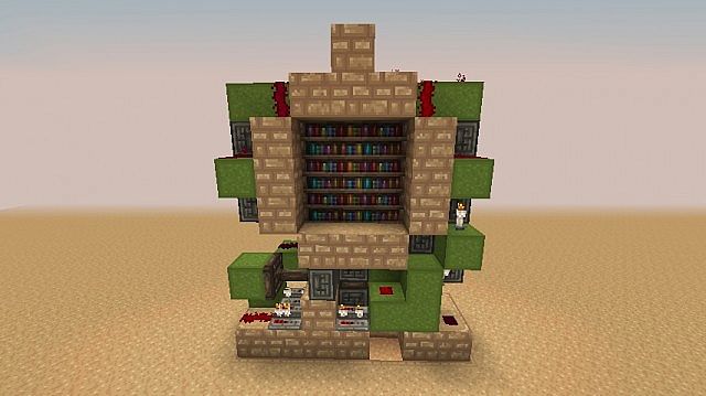 ultra compact 3x3 iris door with middle piece Minecraft Map