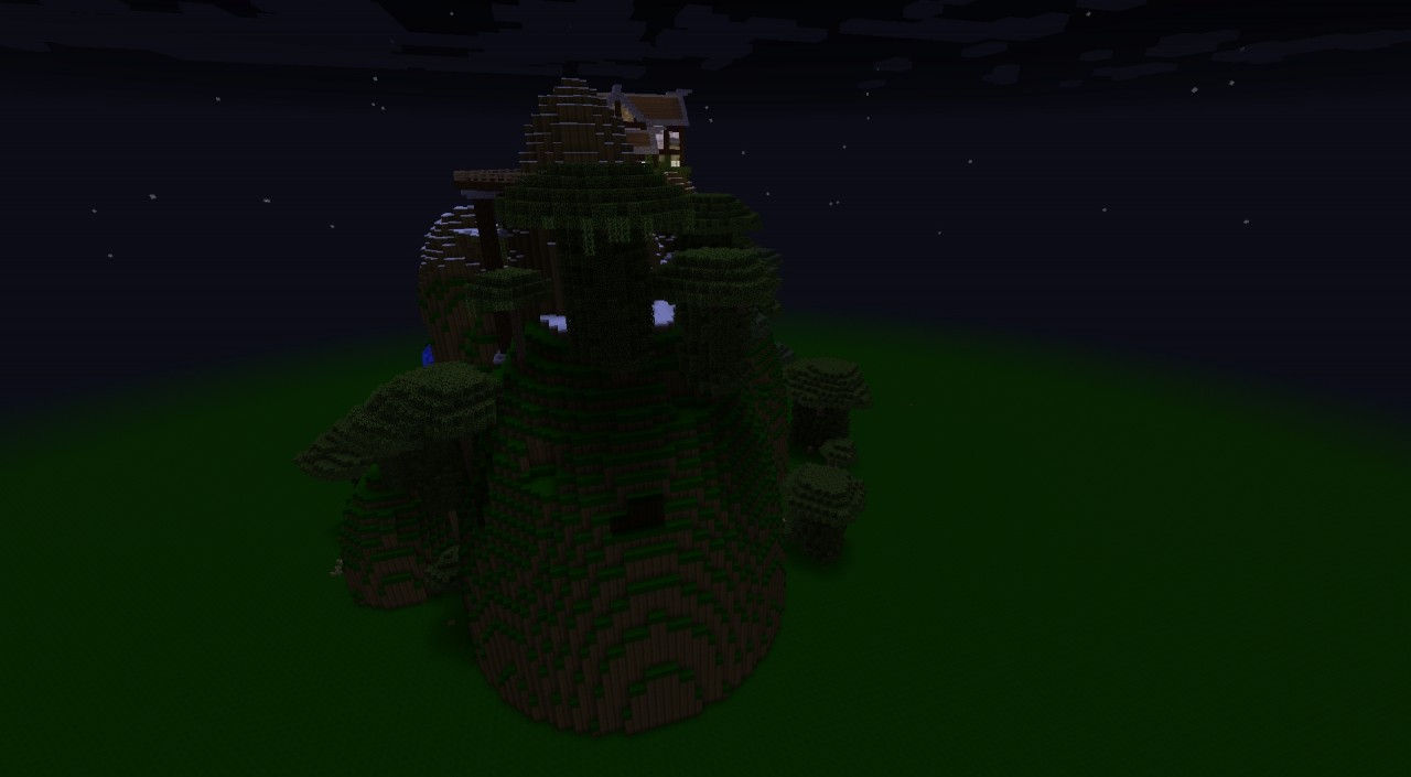 (mcedit Mountain)+House Minecraft Map