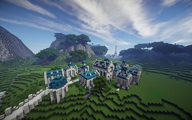 Noh´ Dahir - The heaven´s fortress Minecraft Map