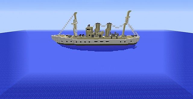 M-552 (A Small BattleShip) Minecraft Map