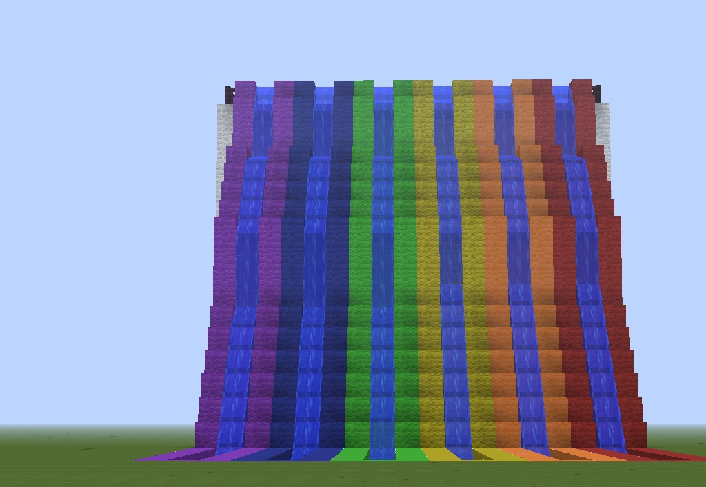 Rainbow Racers [Now Downloadable!] Minecraft Map