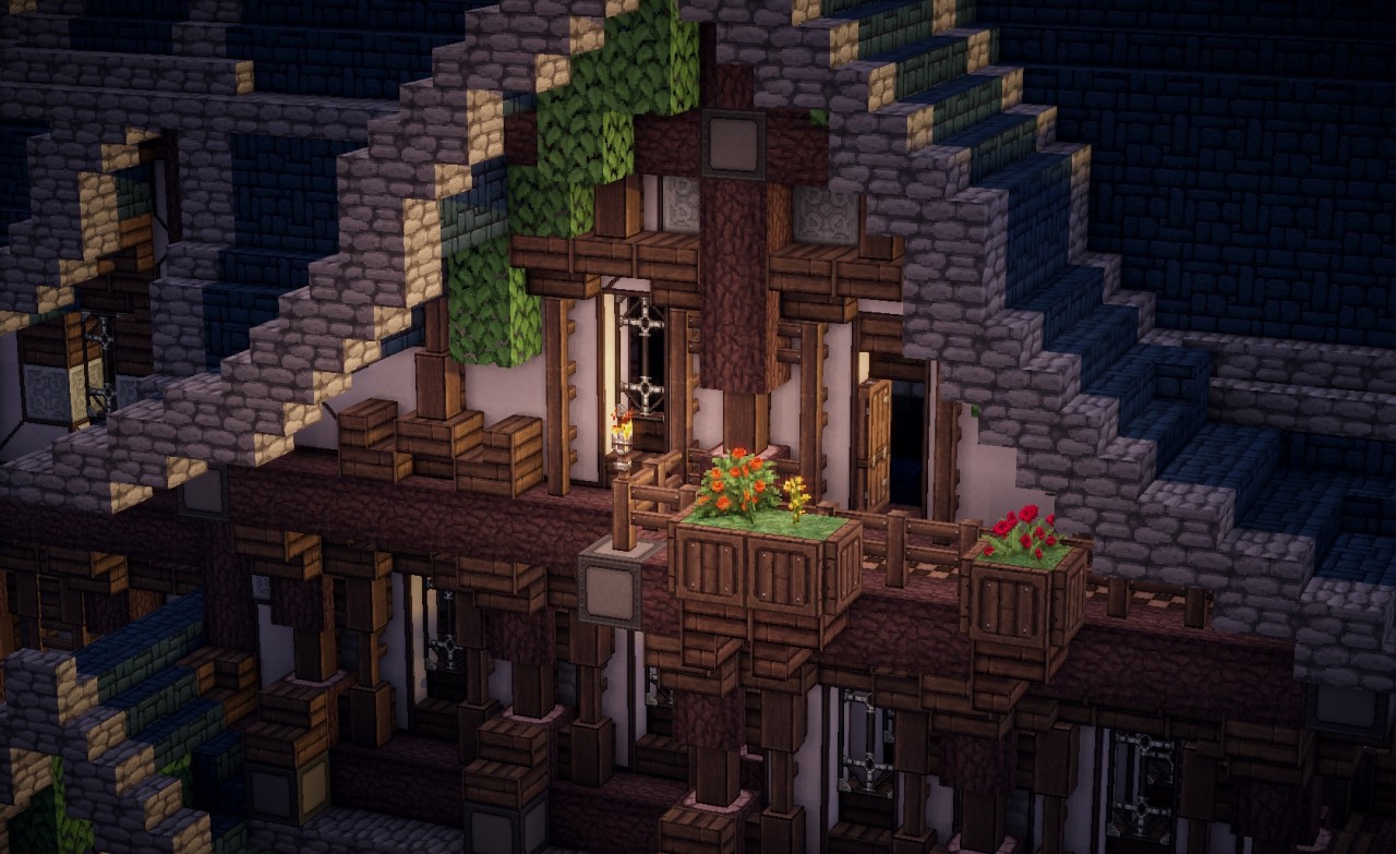 The flower market Minecraft Map