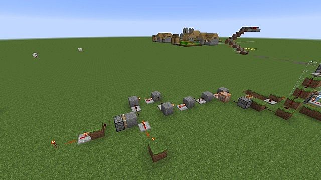 AST's Rube Goldberg Machine Minecraft Map