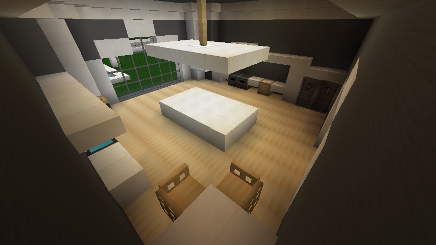 Big Modern House Minecraft Map