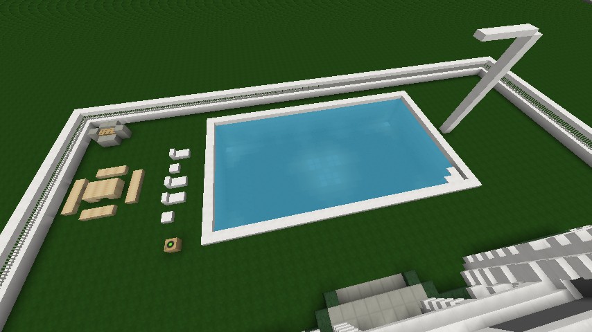 Big Modern House Minecraft Map
