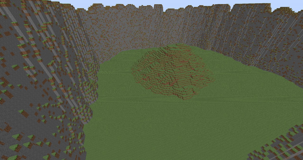 Custom Mountain Range Minecraft Map