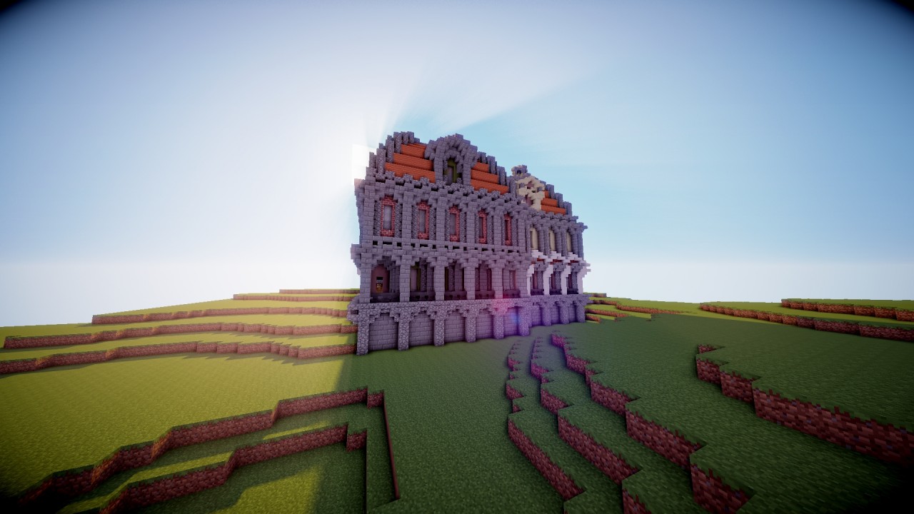 Rich Apartments | Colonial Building Minecraft Map