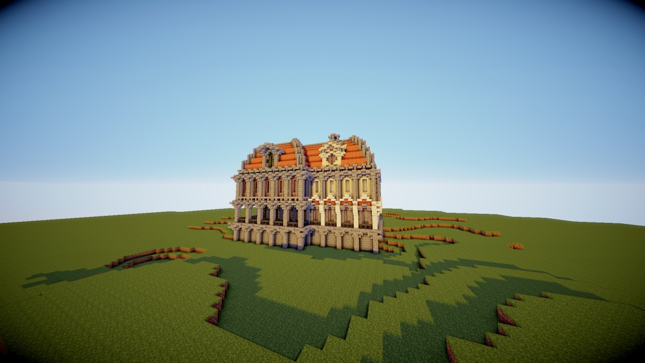 Rich Apartments | Colonial Building Minecraft Map