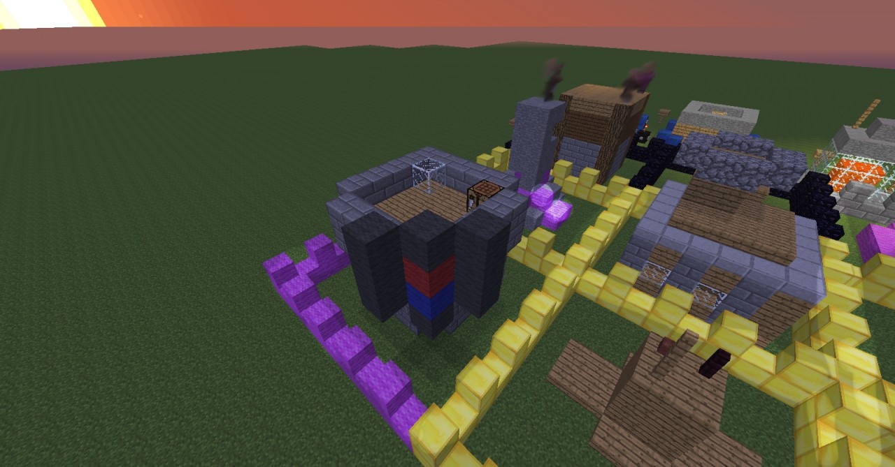 Clash of Clans Burg Minecraft Map