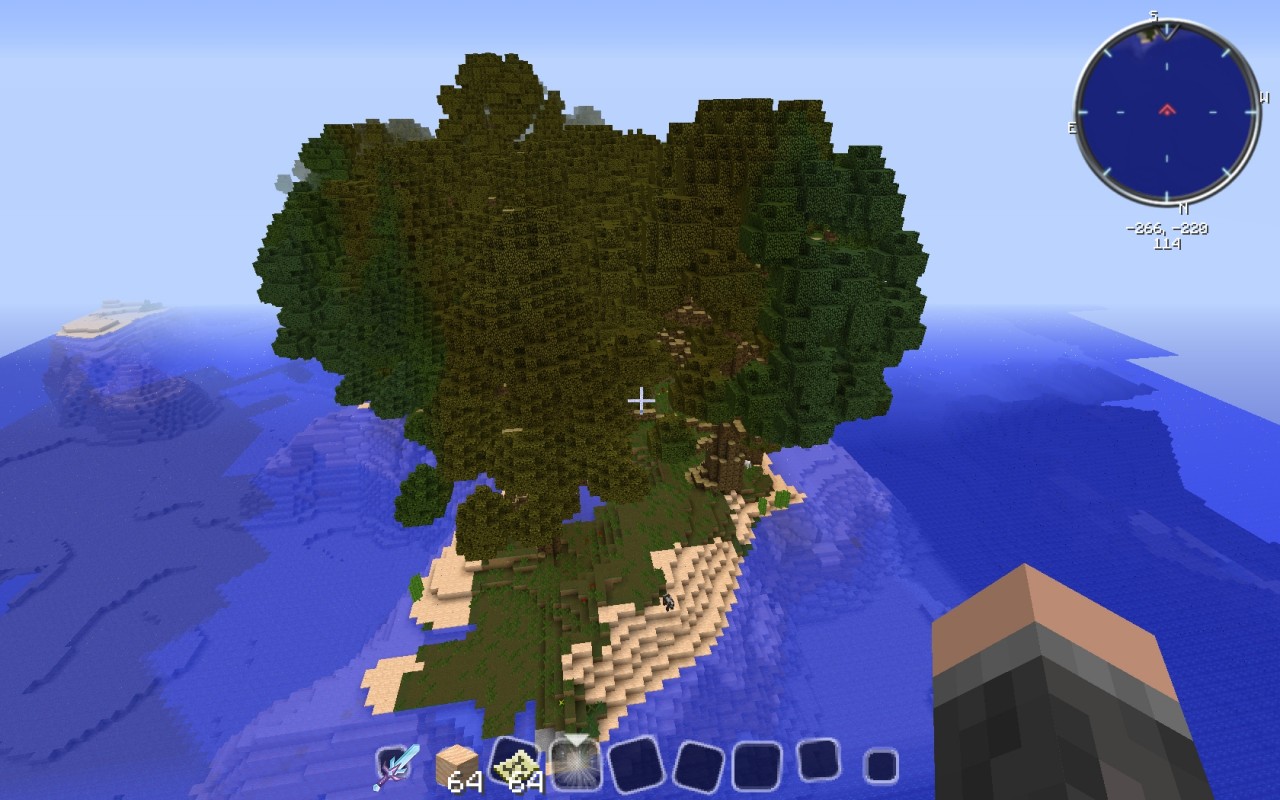 Survival on Mystery Island Minecraft Map