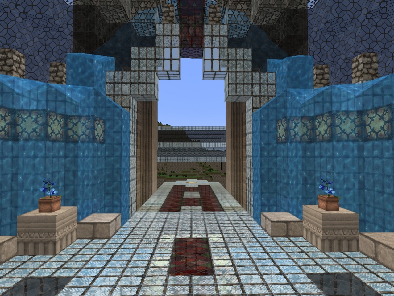 Sky Spawn Minecraft Map