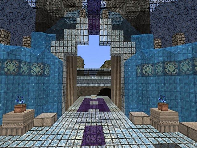 Sky Spawn Minecraft Map