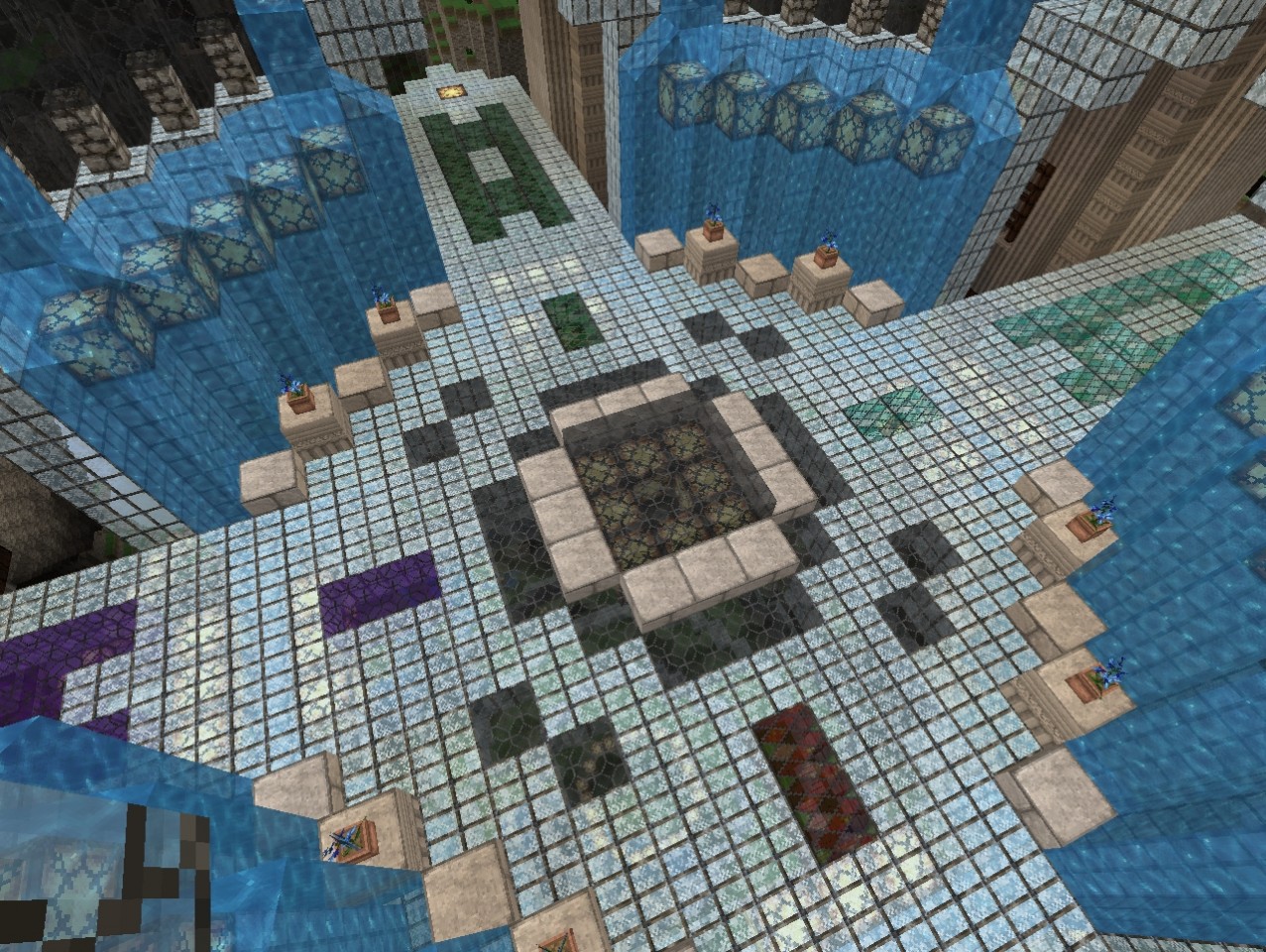 Sky Spawn Minecraft Map