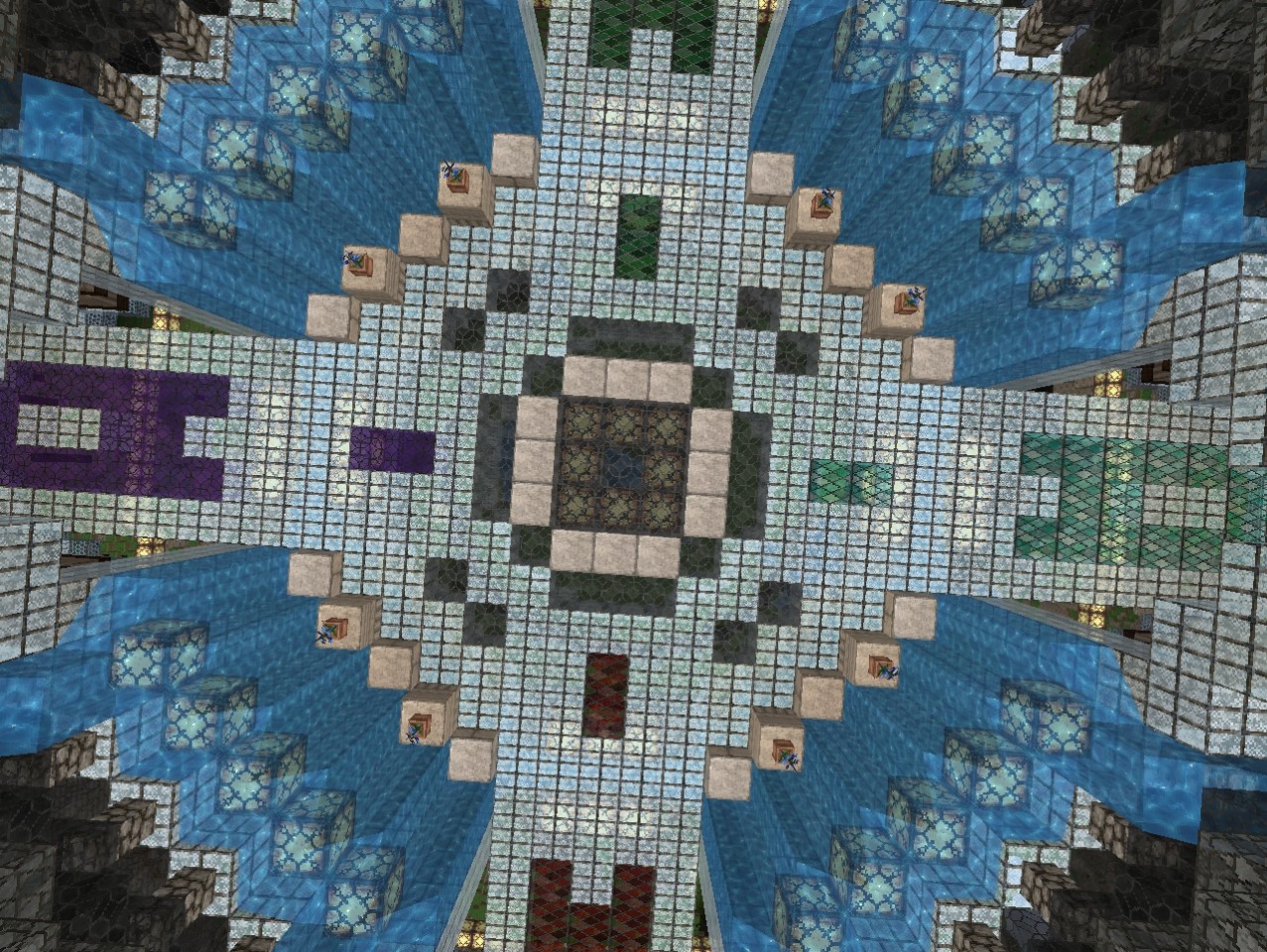 Sky Spawn Minecraft Map