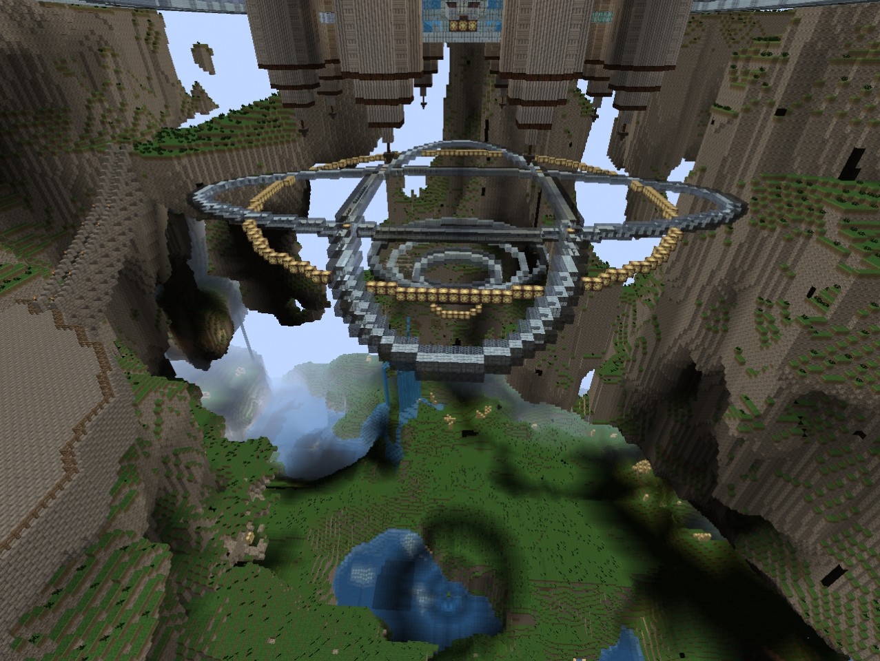 Sky Spawn Minecraft Map