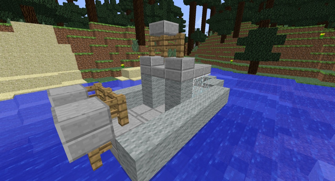 Namacurra Class Harbor Patrol Boat Minecraft Map
