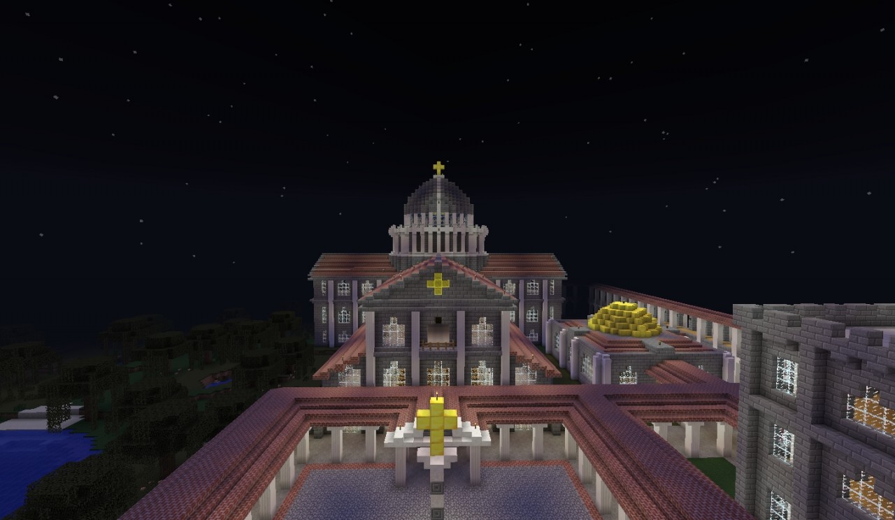 Cathedral (Roman Style) Minecraft Map