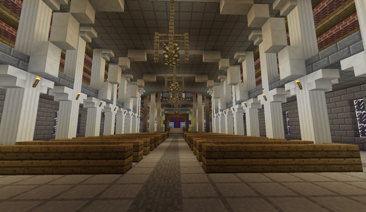 Cathedral (Roman Style) Minecraft Map