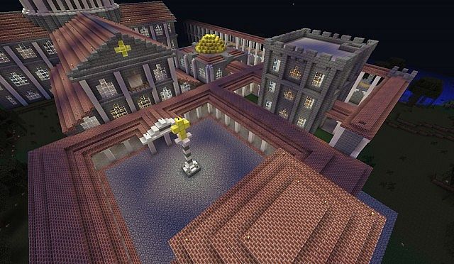 Cathedral (Roman Style) Minecraft Map