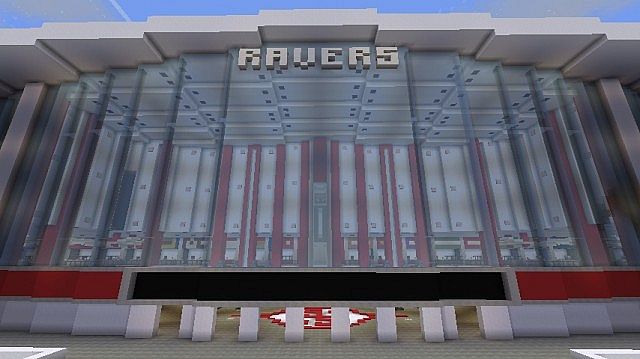 Raver Stadium [Football/Soccer Stadium] Minecraft Map