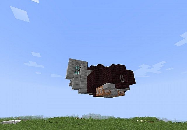 Hainault-Class multi-purpose bomber/dropship/boarding craft Minecraft Map