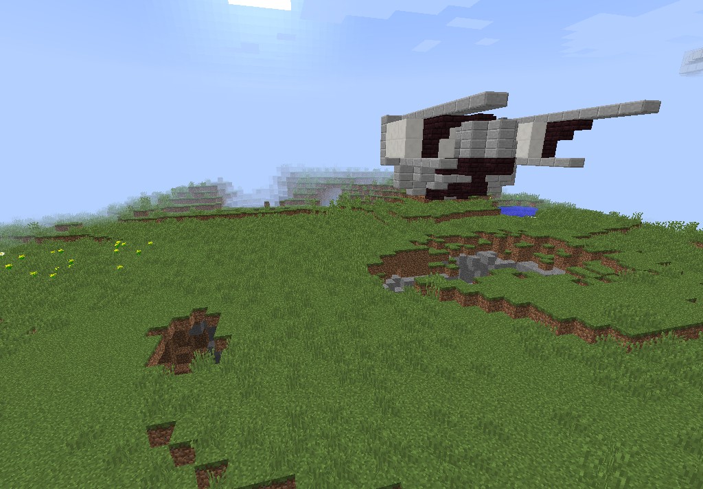 Hainault-Class multi-purpose bomber/dropship/boarding craft Minecraft Map