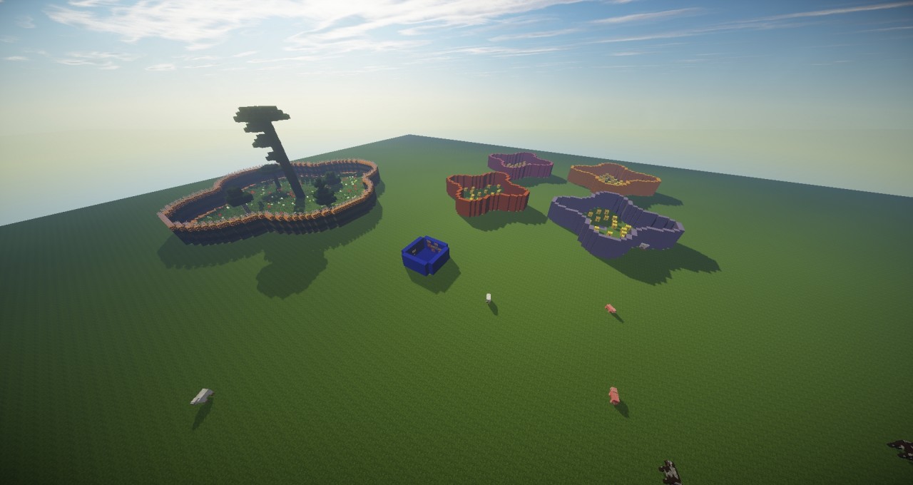 Lucky Block PVP map by TheGreatPimmo Minecraft Map