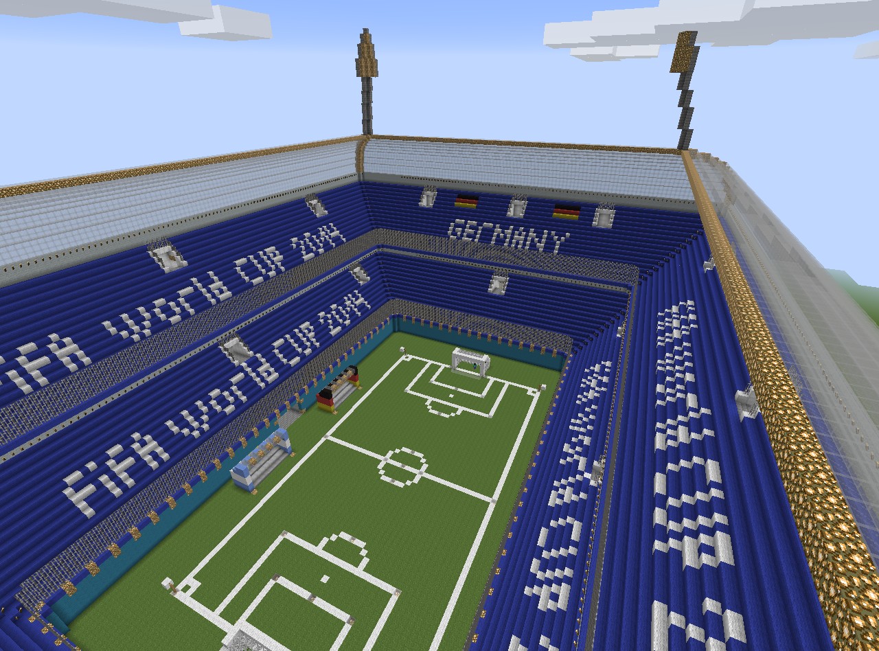 fifa world cup football stadium Minecraft Map
