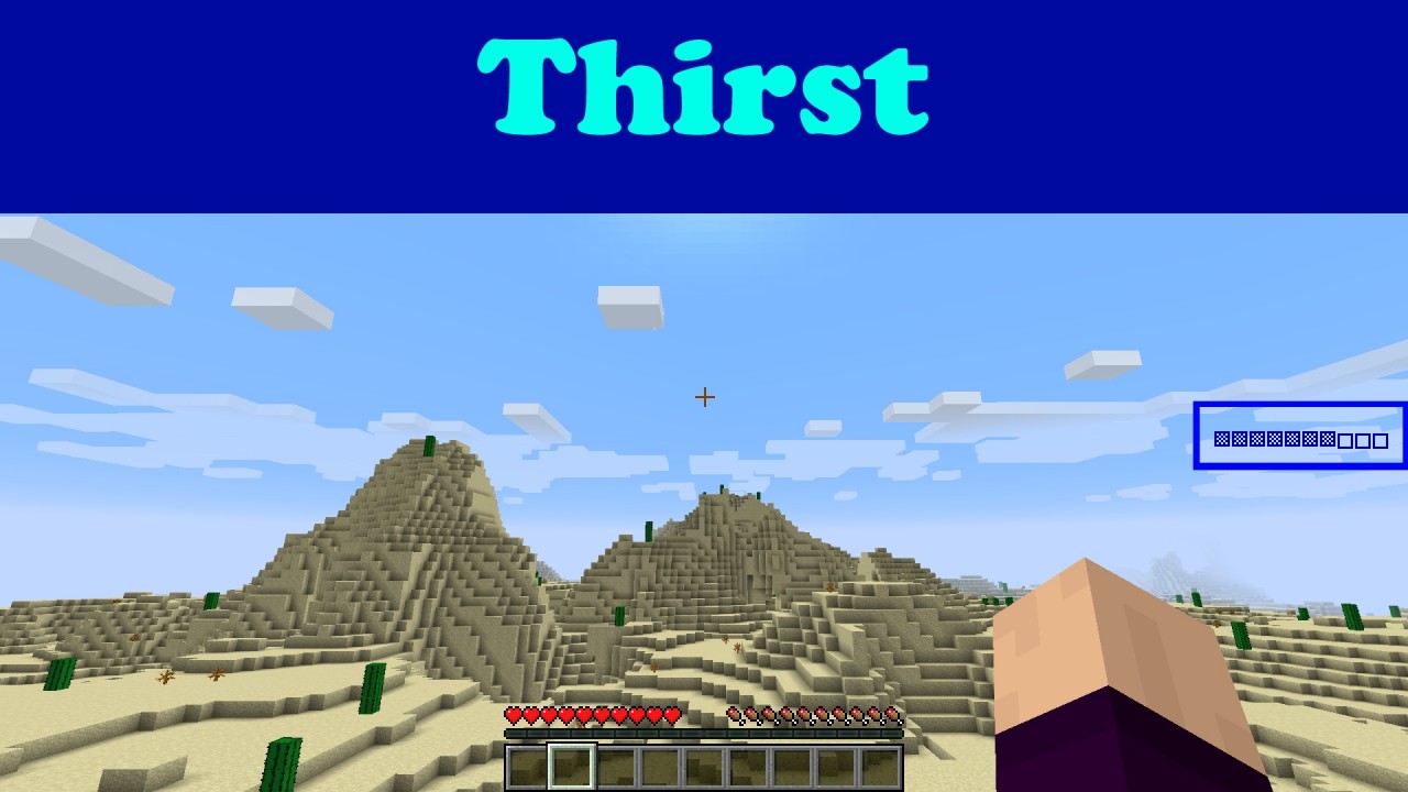 Thirst In Minecraft Minecraft Map