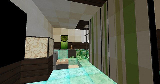 Eco Modern Glam House Minecraft Map