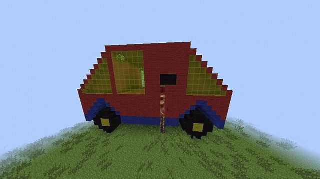 Big Car Minecraft Map