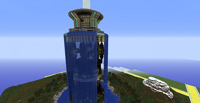 Hovering Building Minecraft Map