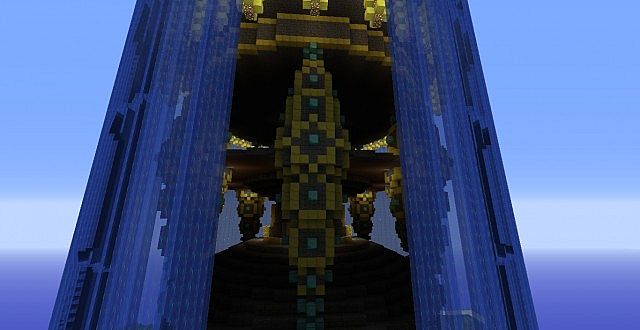 Hovering Building Minecraft Map