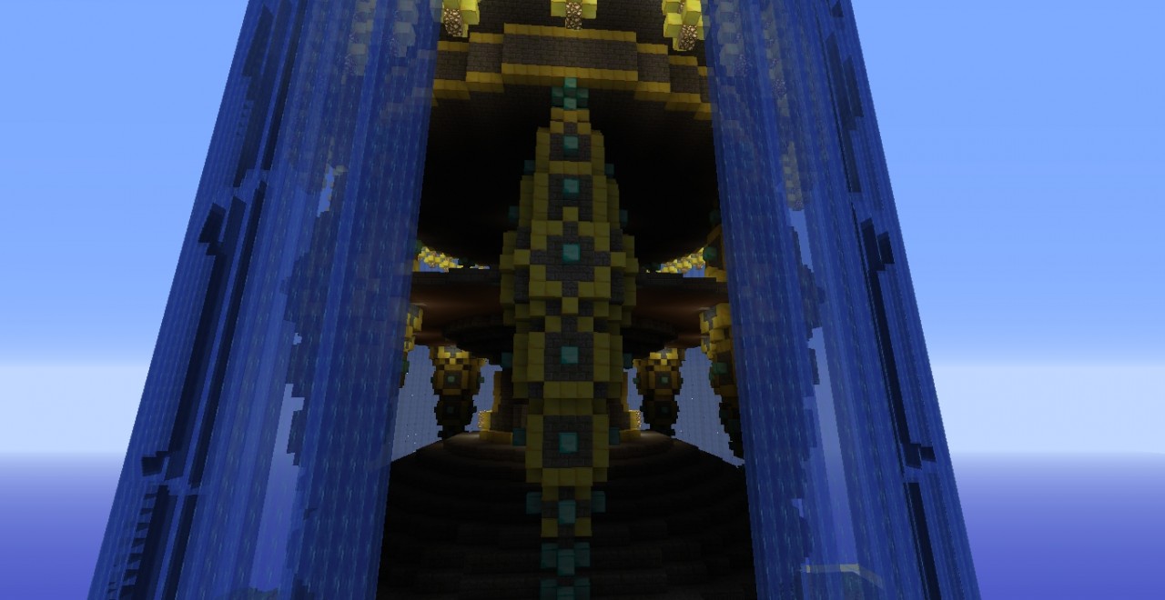 Hovering Building Minecraft Map