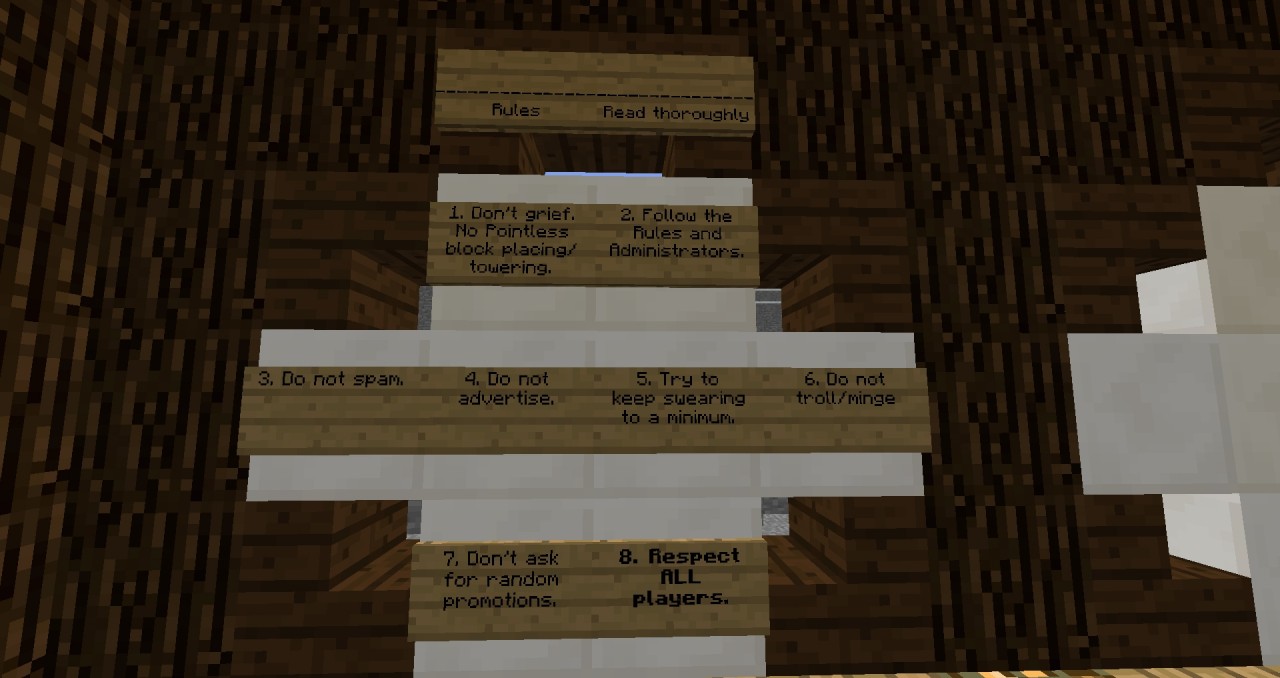 Flufferz.net - Build to the top Creative! Minecraft Server