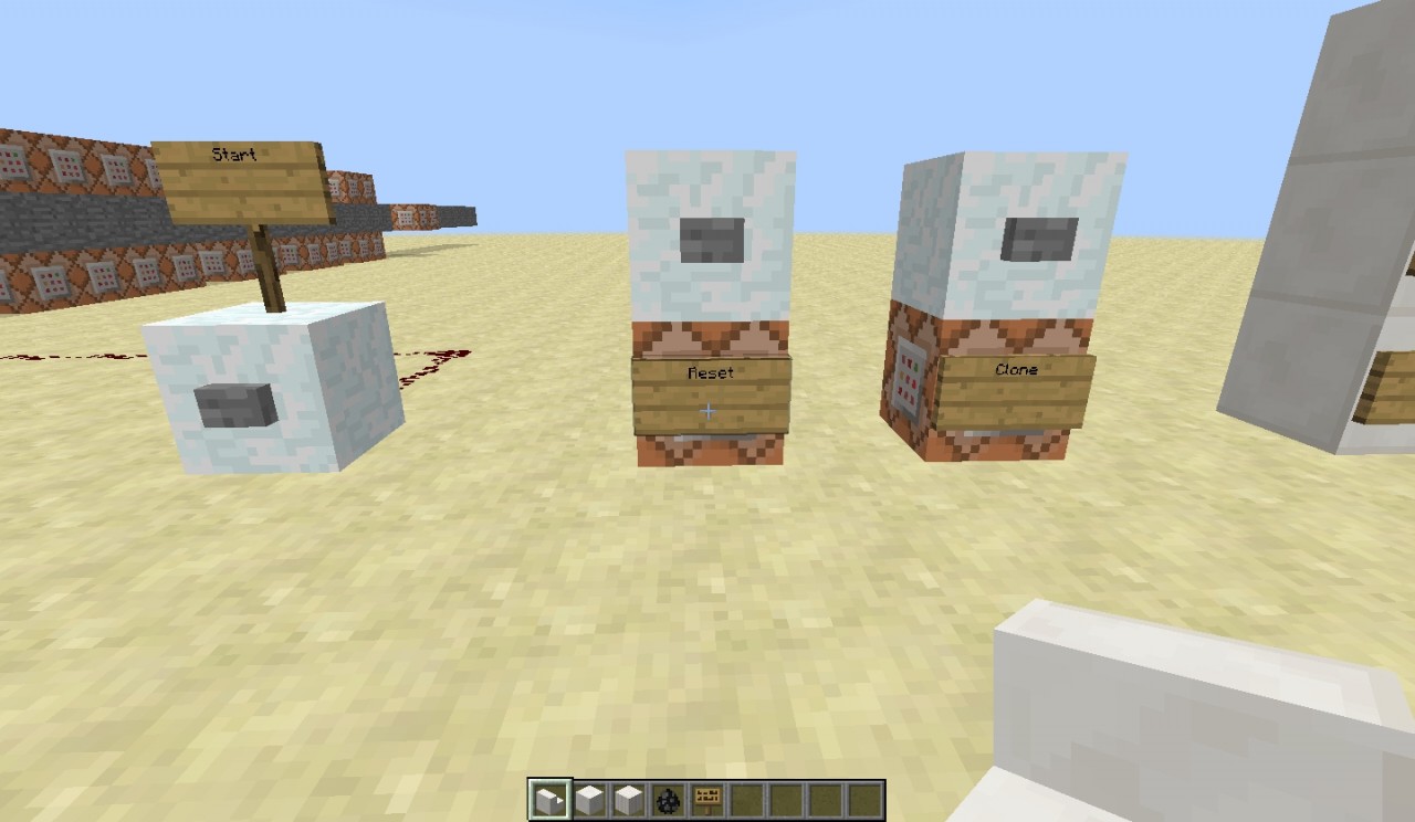 Redstone Dominoes Minecraft Map