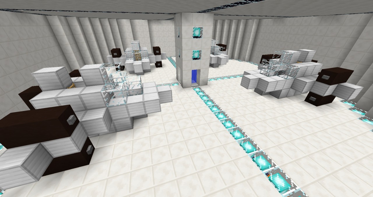 Space Station, Mobius Minecraft Map